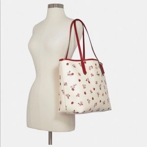 Coach | Bags | Coach City Tote With Ladybug Floral Print With Slim ...